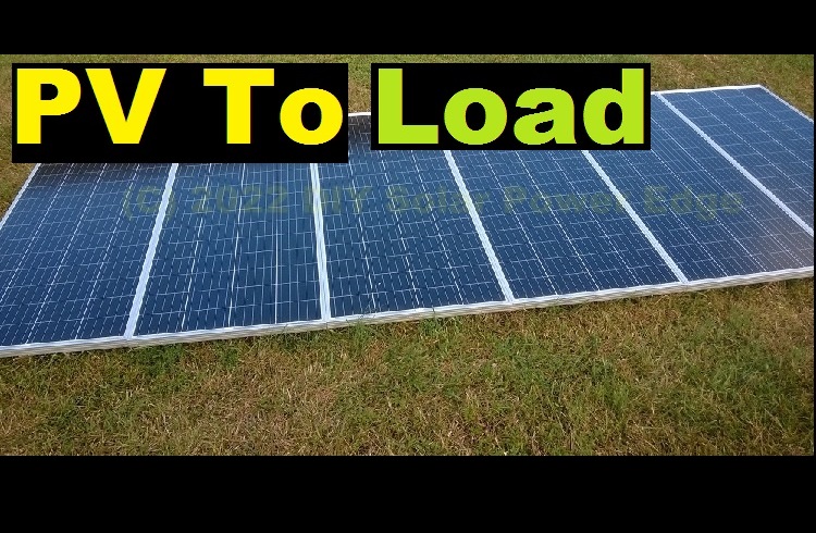 What is PV To Load? (PV2L) concepts – Solar Thoughts blog
