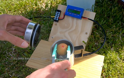 Boiling an Egg with a 100 Watt Solar Panel – Simple Solar Electric ...