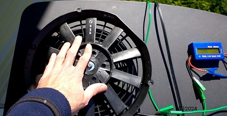24 Volt car radiator fan, 50 watt solar panel – A Perfect Match for ...
