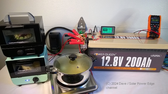 Pure 12V Off Grid Cooking With a 200AH LiFePo4 Battery! Article and ...