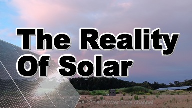 Behind The Scenes in 2025, A Lesson In The Reality of Solar: Running ...